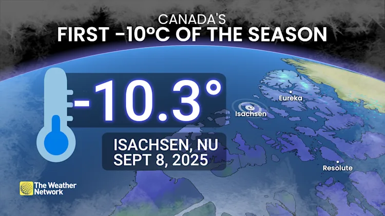 Bundle up: Canada records first -10°C temperature of the season - The ...