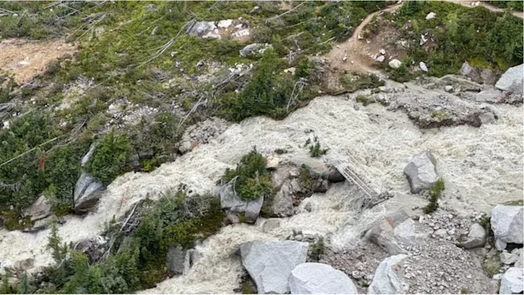 Over 60 people rescued via helicopter after flooding in B.C. provincial ...