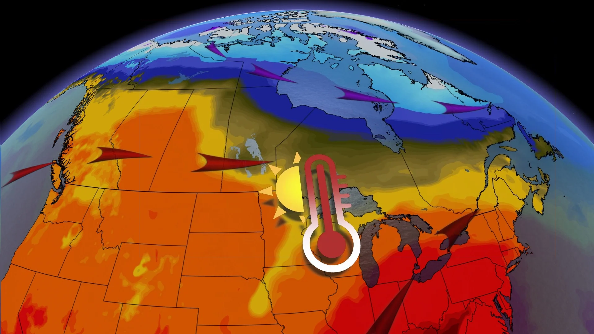 A 10,000-km-long, super-straight jet stream poses issues for Canada ...