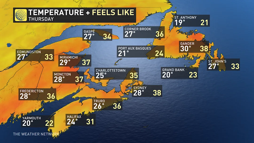 Heavy rain, flood risk as severe thunderstorms target parts of Atlantic ...