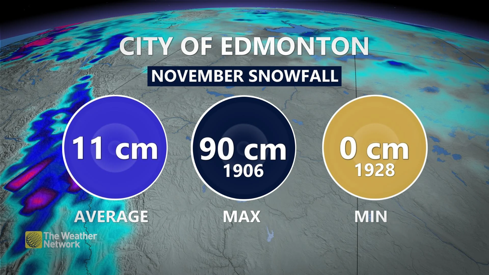 Edmonton faces its first snowless November on record - The Weather Network