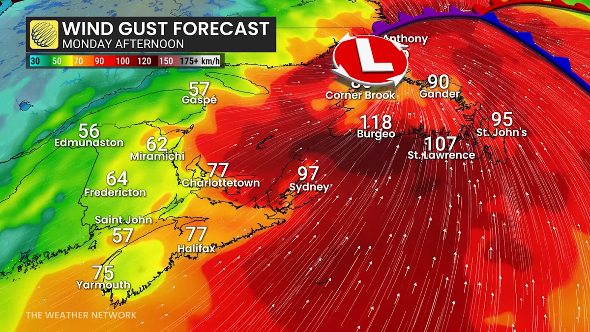 Power outages, travel and school impacts possible in Atlantic Canada ...
