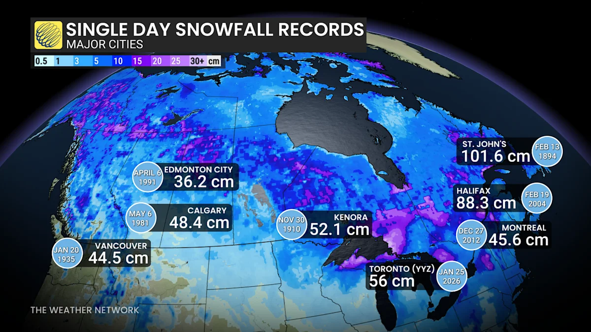 How Toronto's historic snowfall stacks up against other Canadian cities ...
