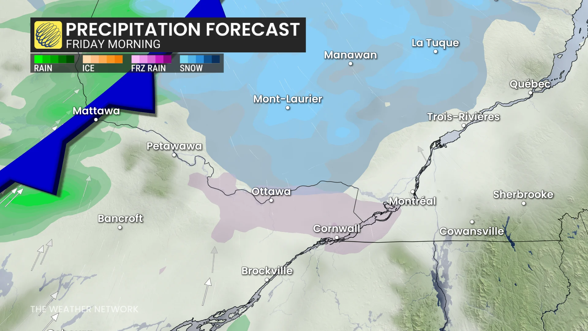 Freezing rain could affect Ottawa area travel early Friday - The ...
