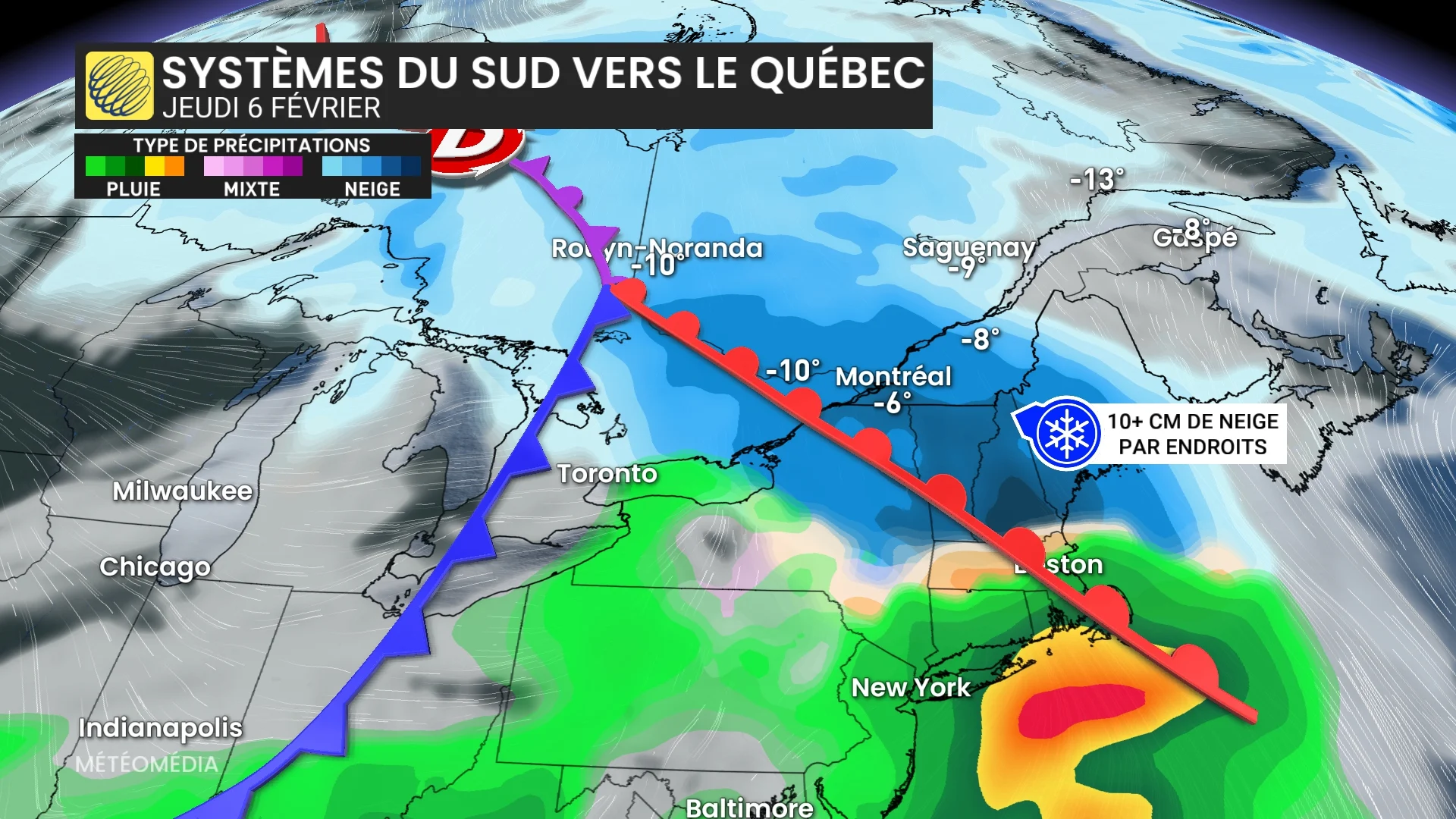 La première vraie tempête de la saison à Montréal se fait encore ...