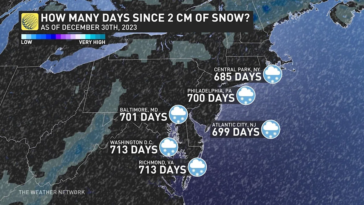Millions to begin 2024 amid a historic, years-long snow drought - The ...