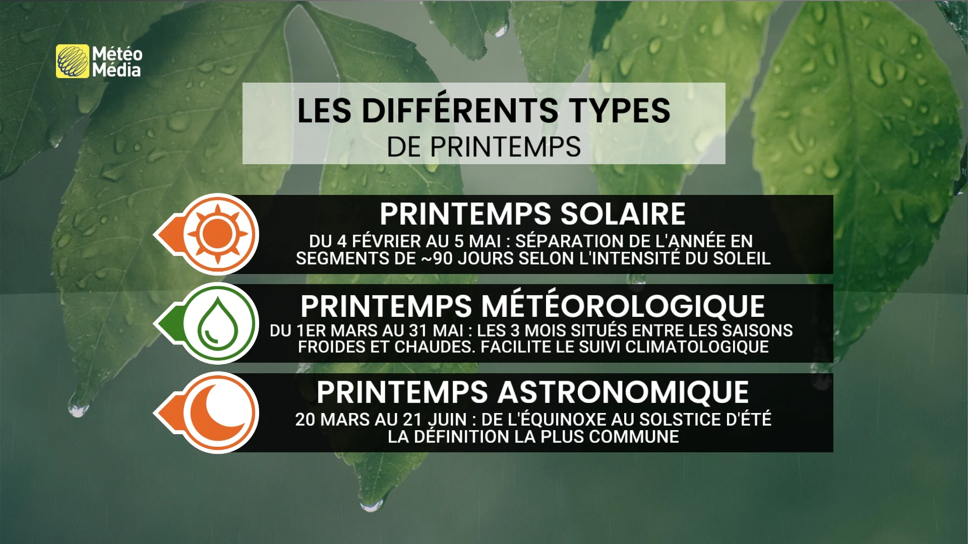 Un printemps, trois dates : laquelle préférez-vous? - MétéoMédia