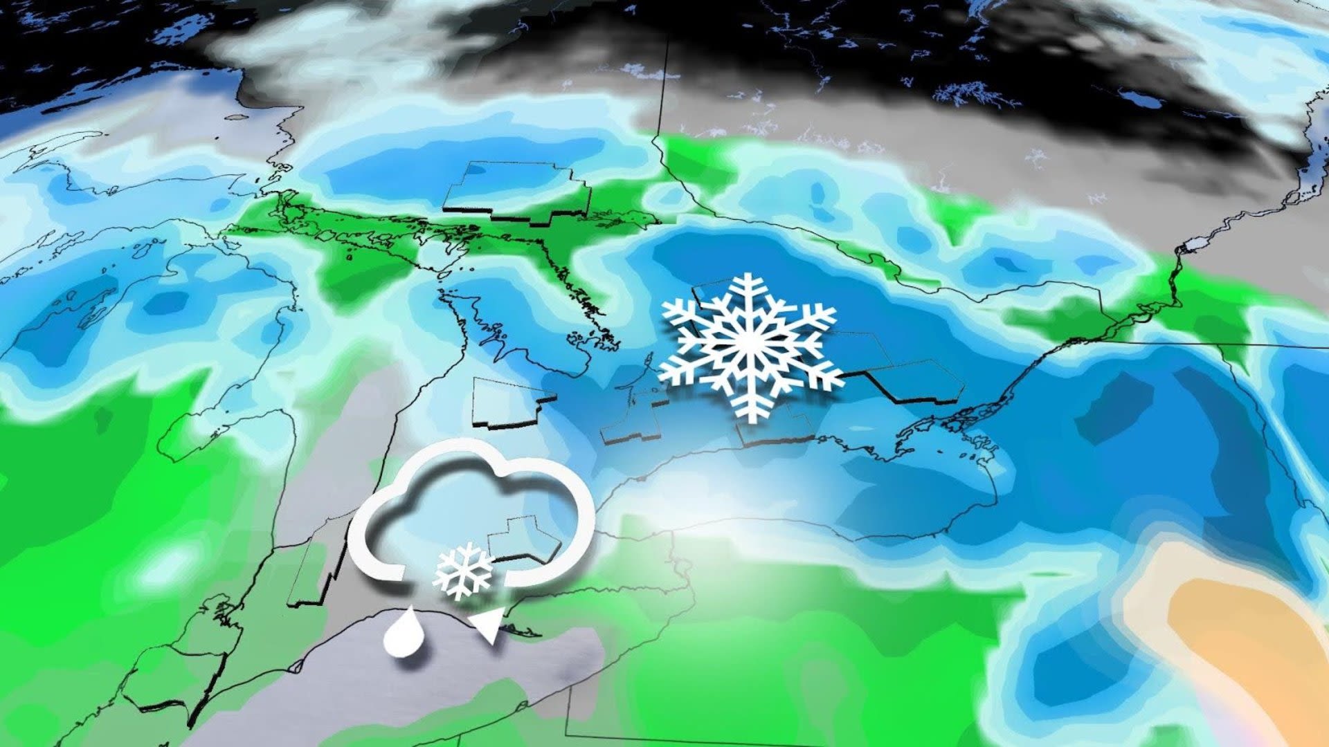 Double dose of wintry systems to start April in Ontario, Quebec - The ...