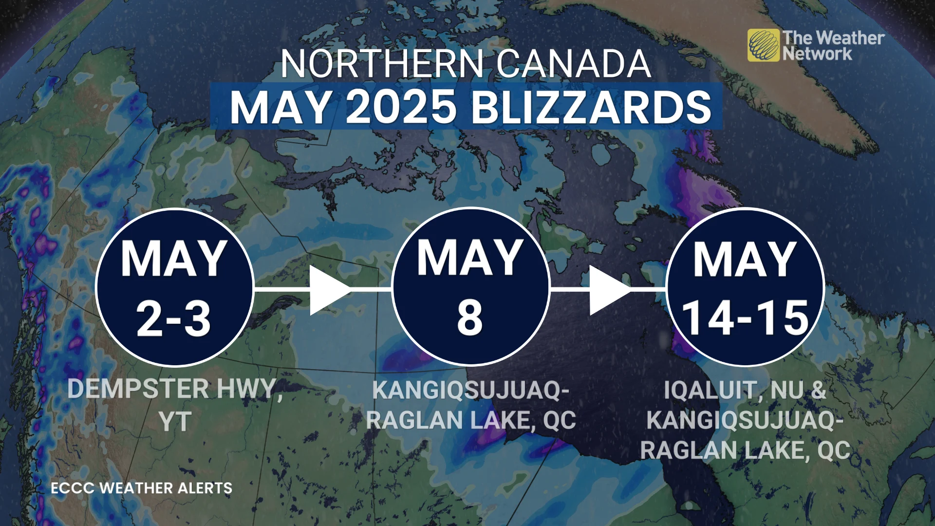 Blizzard warnings expand with heavy snow, 90 km/h wind gusts - The ...