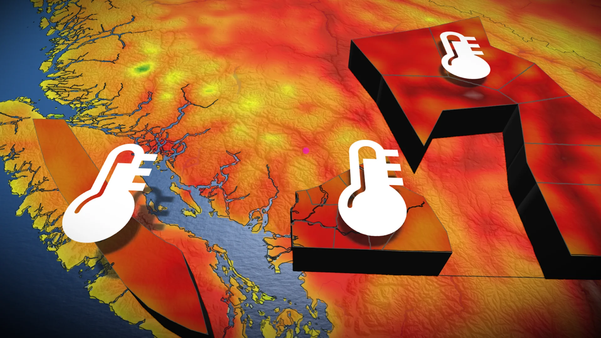 B.C. heat event brings more intense temperatures. When will it ease ...