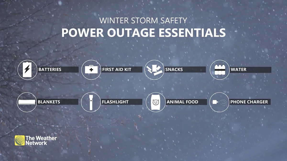 Staying safe during a power outage: infographic - The Weather Network