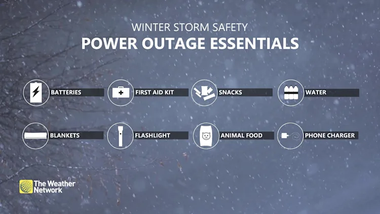 Staying safe during a power outage: infographic - The Weather Network