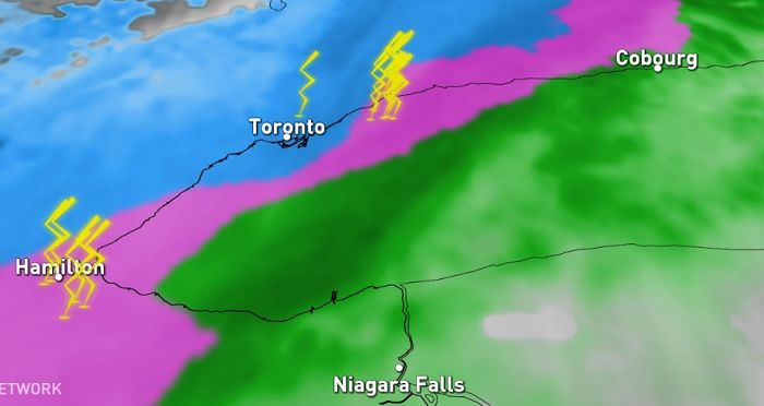 Thundersnow strikes southern Ontario (again) - The Weather Network