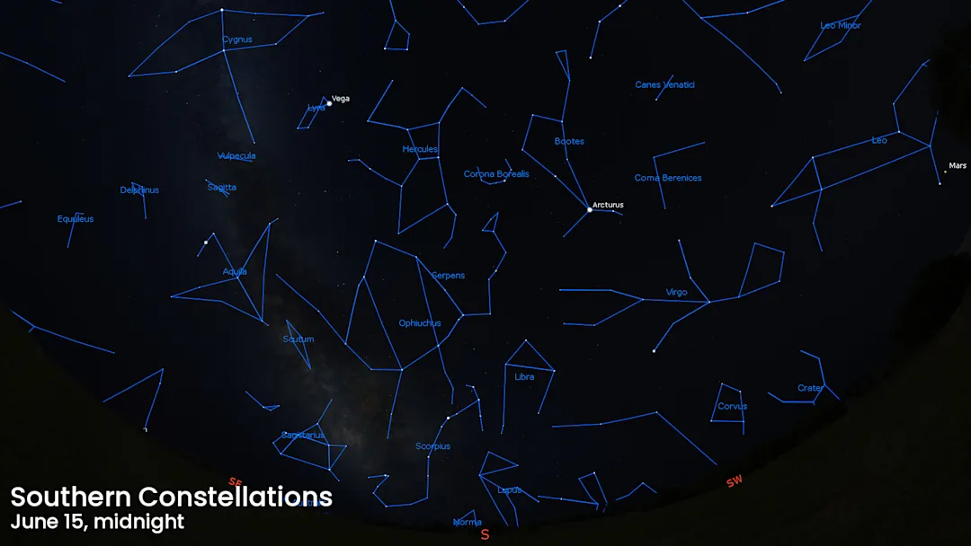 Look up! What's going on in the June night sky? - The Weather Network