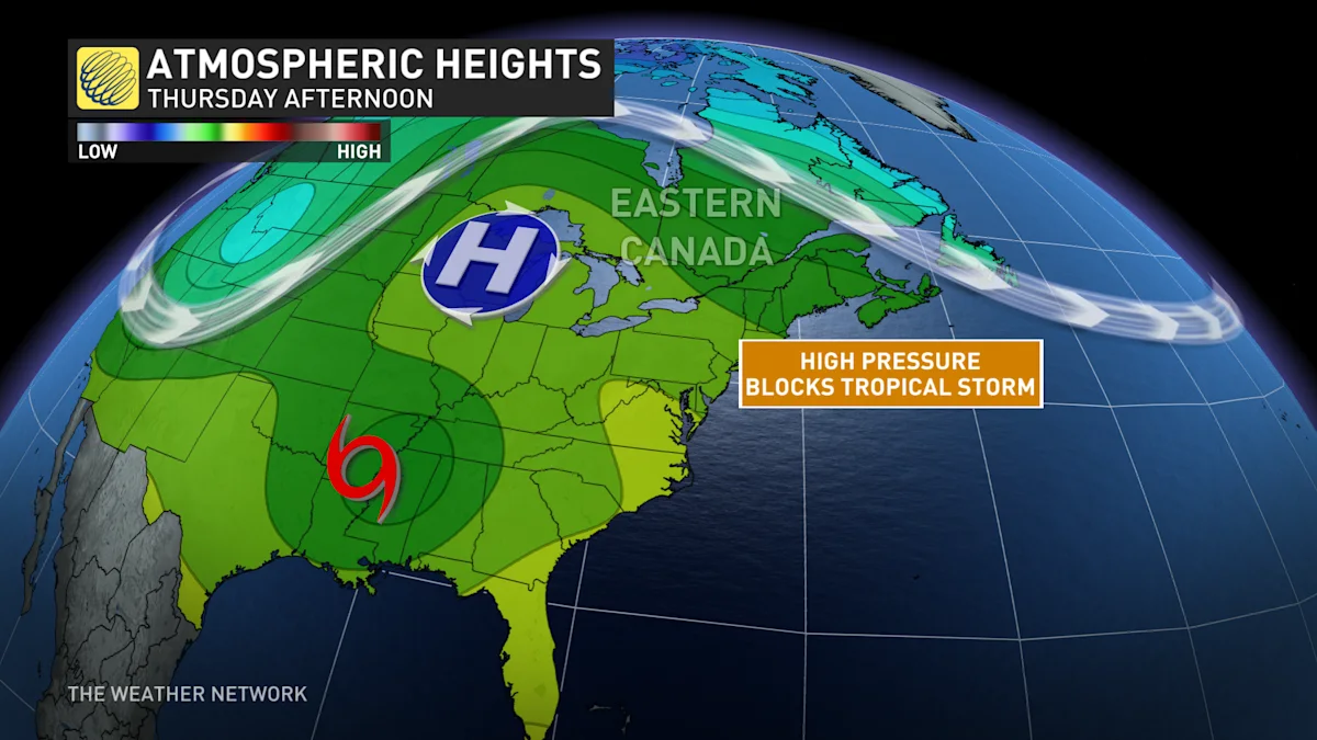 Rex block pattern gives a 'second summer' to Ontario and Quebec - The ...
