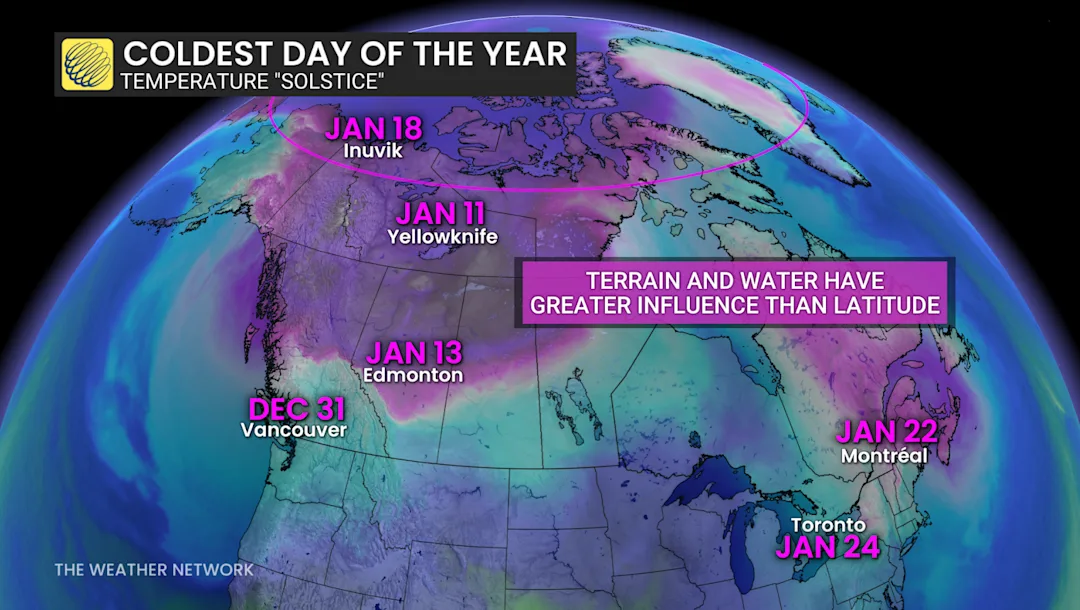 Winter solstice longer days, colder weather ahead in Canada - The ...