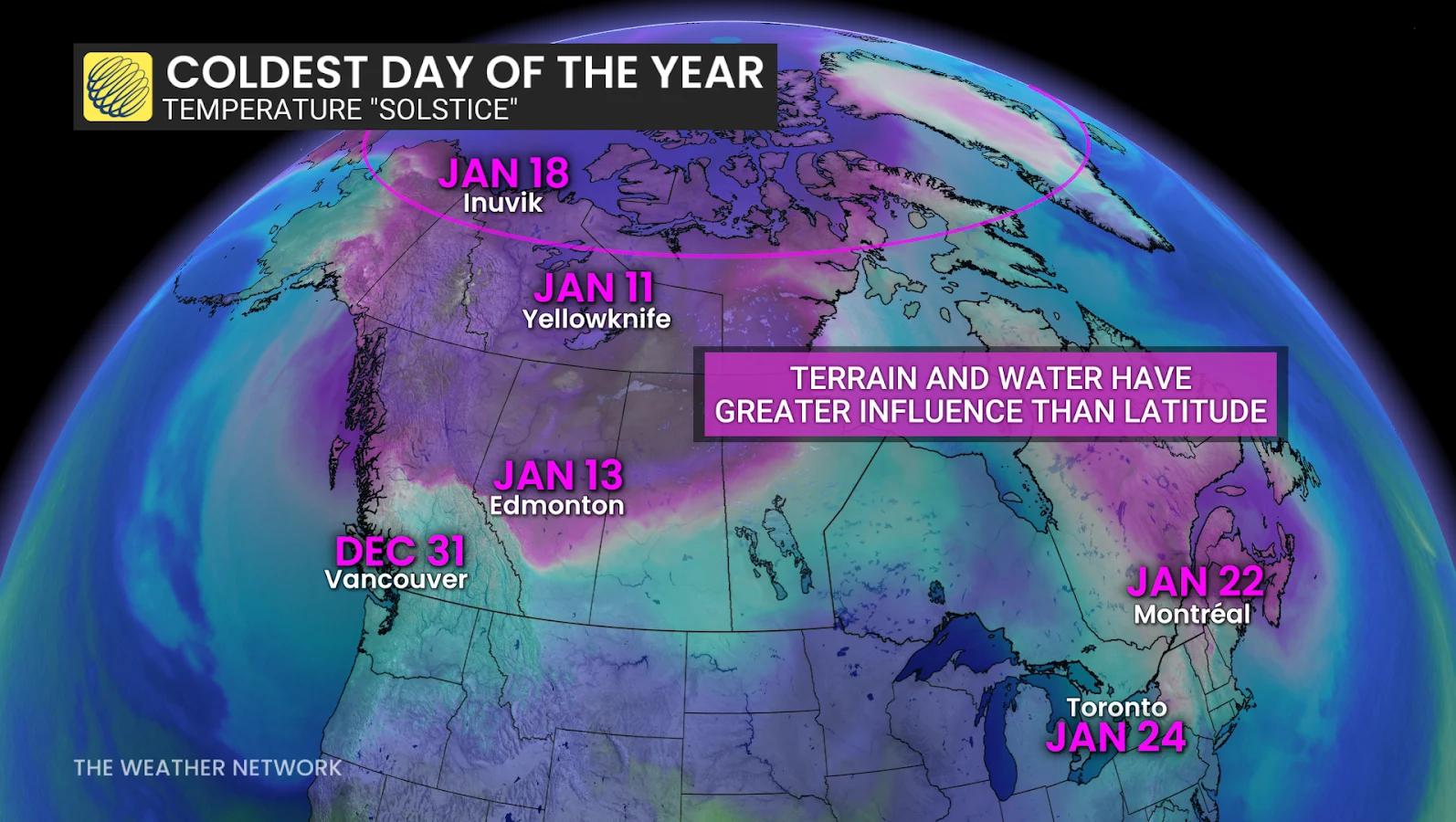 Winter solstice longer days, colder weather ahead in Canada - The ...