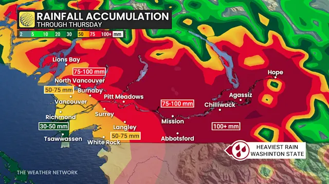 Strong atmospheric rivers raise risk of floods, travel impacts in B.C ...