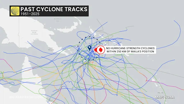 Cyclone Maila is a very unusual storm set to rapidly intensify - The ...