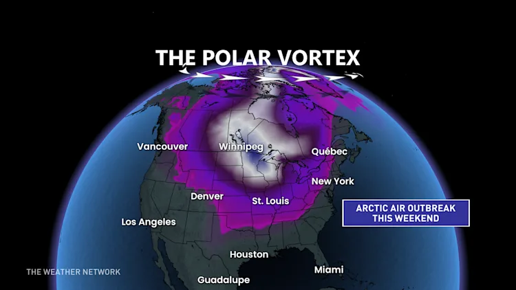 Polar vortex set to invade Canada and the U.S. with dangerous cold ...