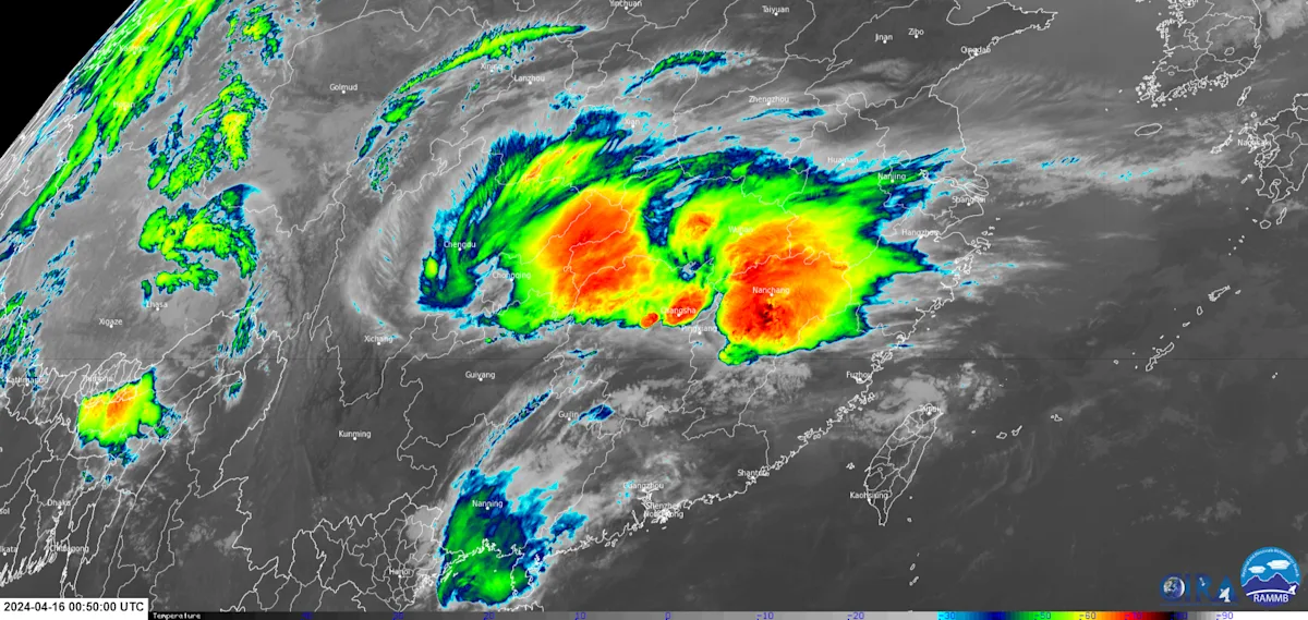 Severe storms in China unleash huge hail, cherry blossom blizzard - The ...