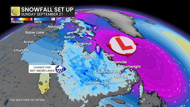 Ready or not, three areas across Canada may see snow this weekend - The ...