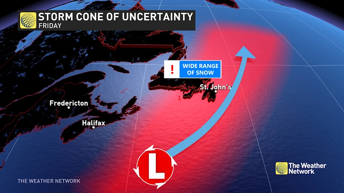 Parts of Newfoundland face their biggest snowfall of the winter so far - The Weather Network