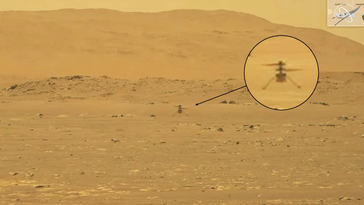 Mars helicopter makes history with its first flight on another planet ...