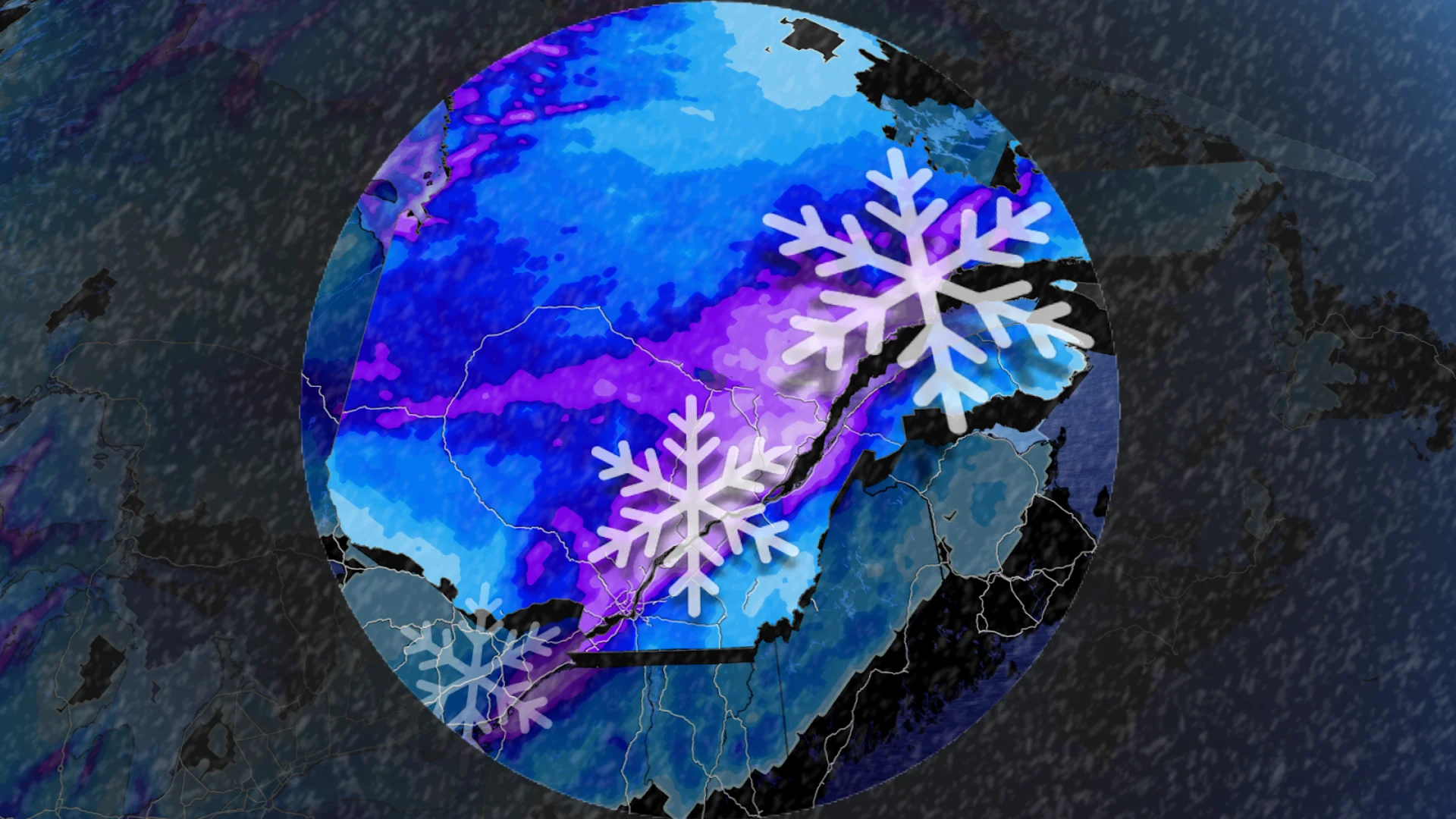 Beware a weekend snow risk building across southern Quebec - The ...