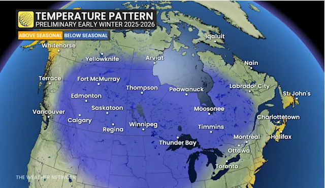 Abrupt transition to winter: Canada’s 2025-26 winter sneak peek - The ...