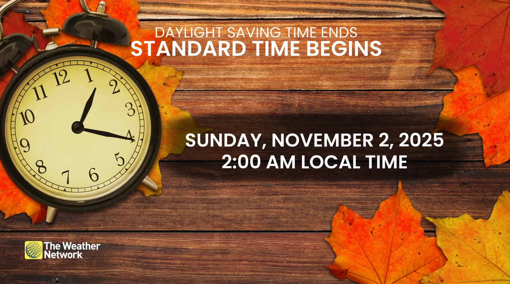 Daylight Saving Time ending will affect sleep and safety - The Weather ...