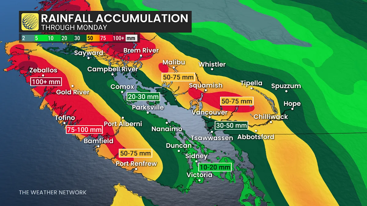 Atmospheric river will deliver a month's worth of rain in just 3 days ...