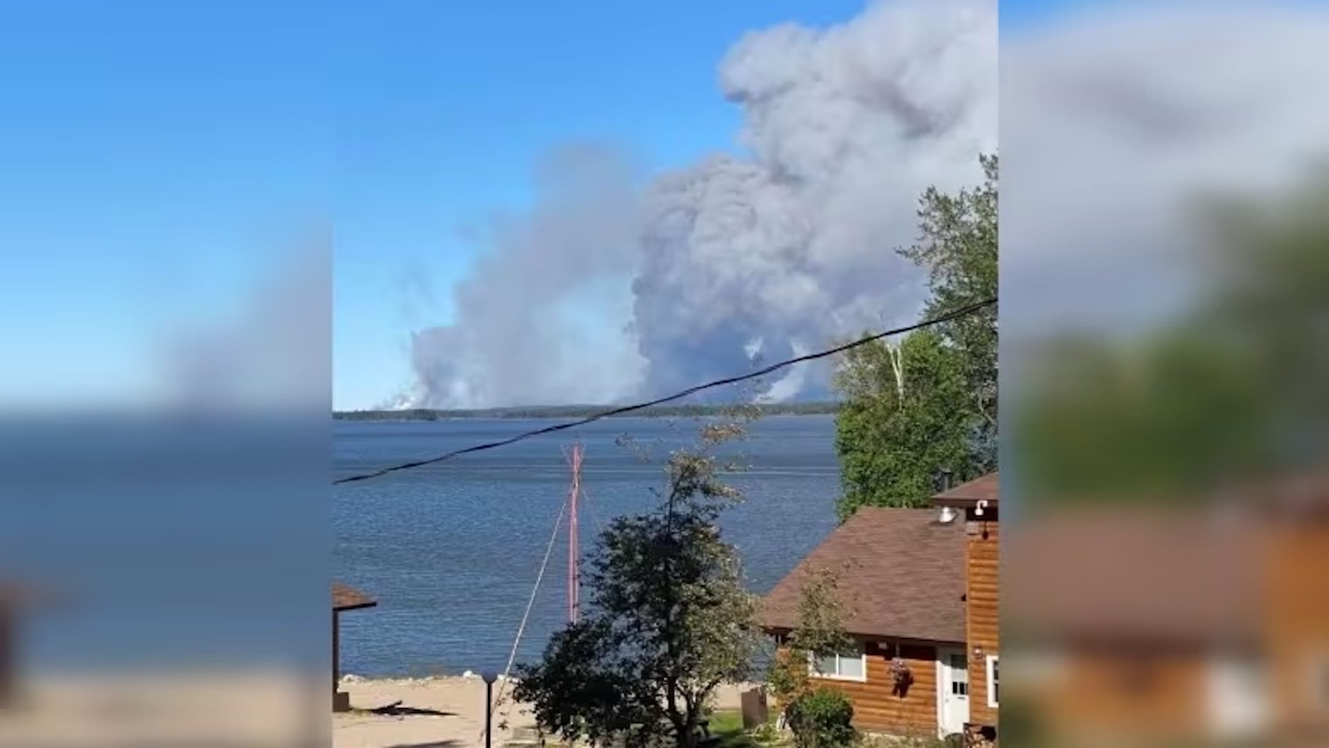 Wildfire pushes toward Leaf Rapids, where sprinklers are protecting ...