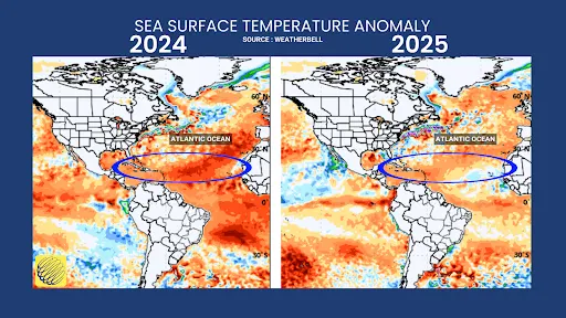 2025 Atlantic Hurricane Forecast nears: Watching these factors - The ...