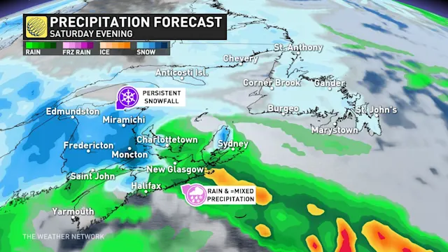 Four days of snow expected as poky storm wanders over East Coast - The ...