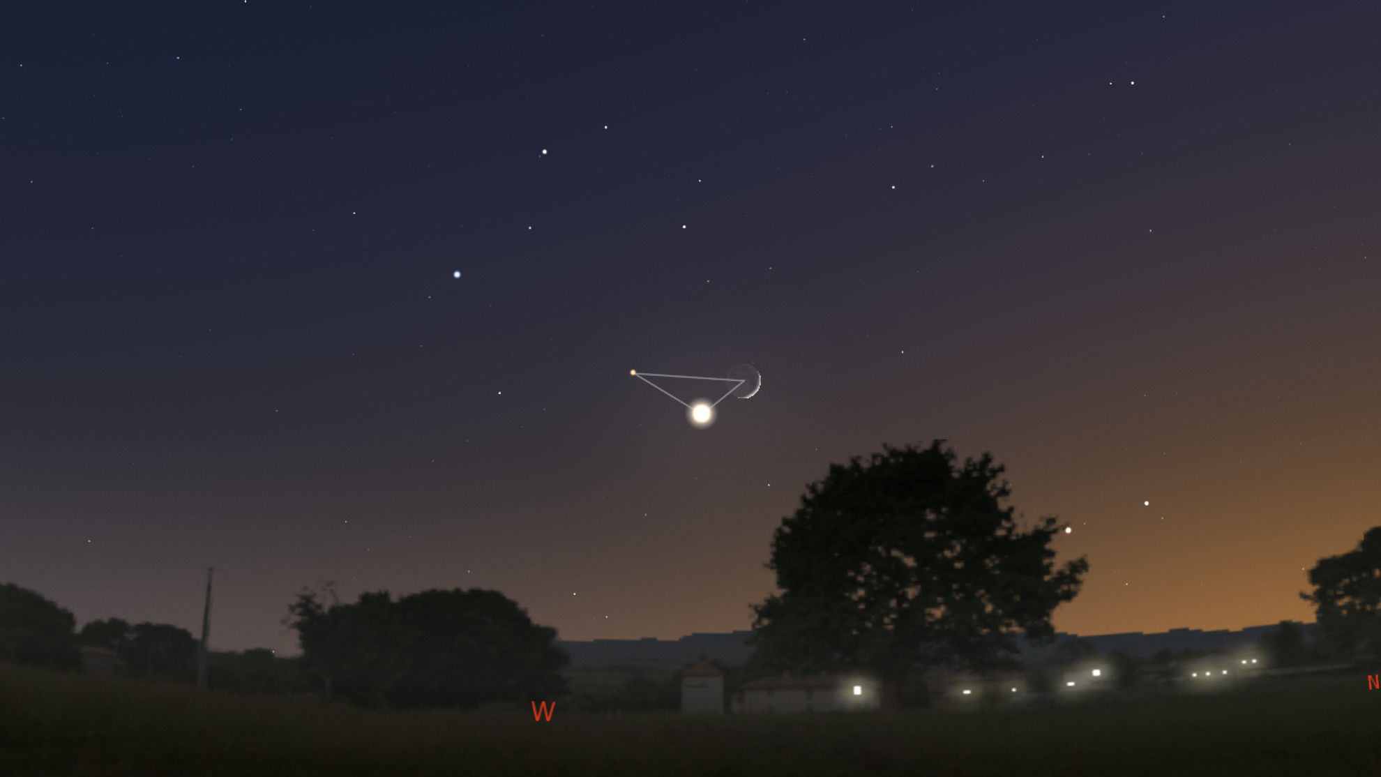 Catch an astronomical trio in the sky tonight to celebrate the Summer ...