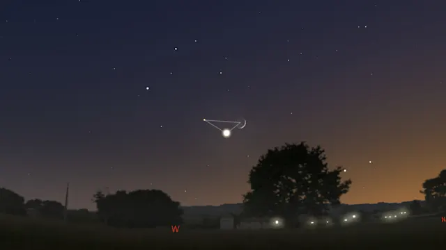 Catch an astronomical trio in the sky tonight to celebrate the Summer ...