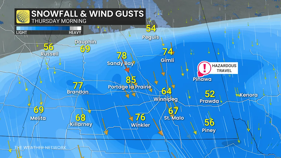 Avoid travel in parts of Saskatchewan, Manitoba as blizzard conditions ...