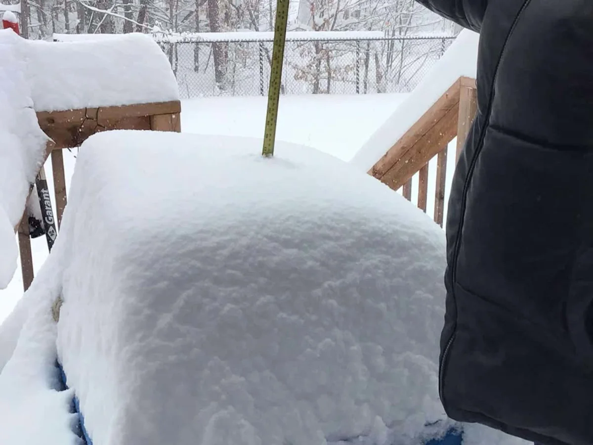 Jusqu’à 50 cm de neige : voici les moments critiques de la tempête de dimanche - MétéoMédia