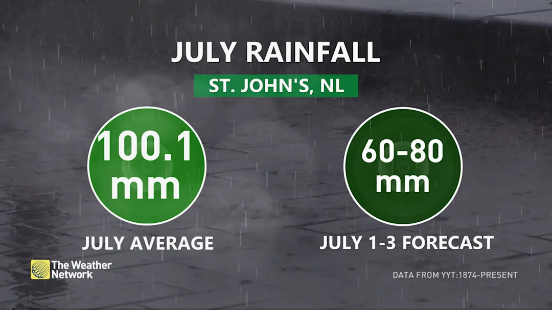 Stalling rainfall continues to drench Newfoundland's Avalon - The ...
