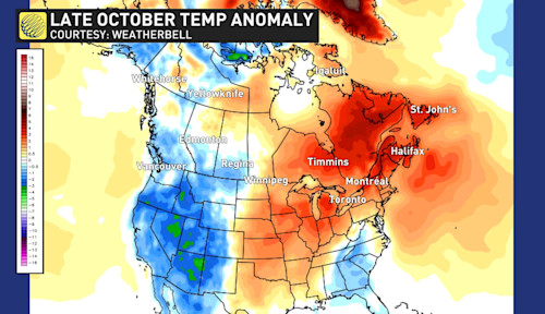 Canada's November Forecast: Winter weather moves in - The Weather Network
