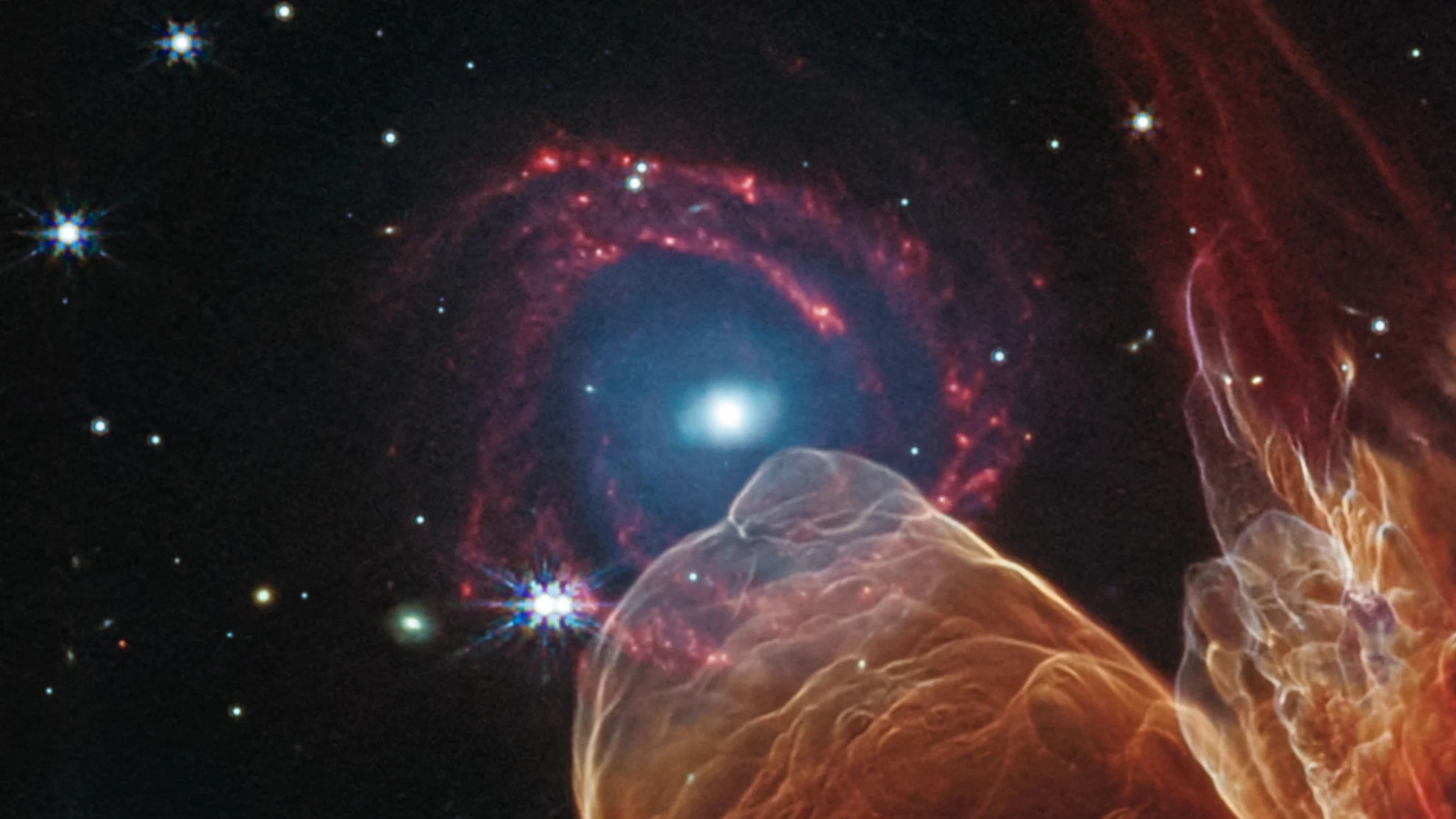 Webb Telescope solves the mystery of the 'Cosmic Tornado' - The Weather Network