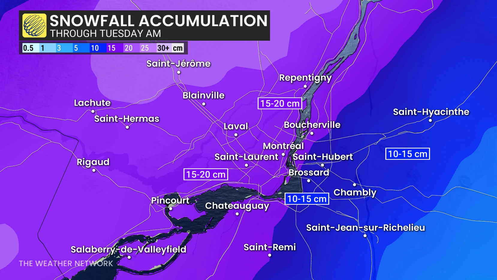 Quebec bracing for 15-30 cm of snow from approaching storm - The ...