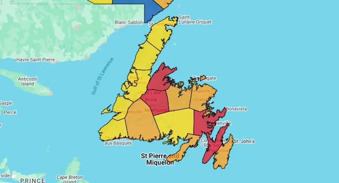 N.L. expands evacuation orders in C.B.N., Holyrood as wildfires ...