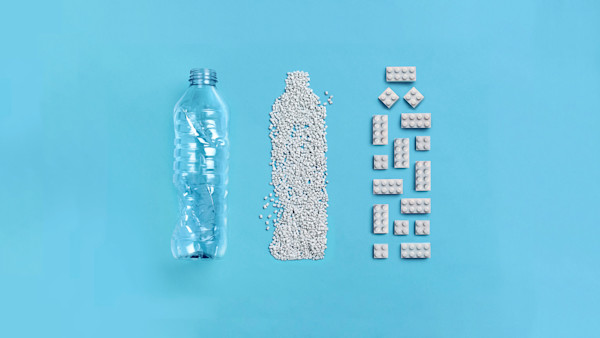 LEGO's new prototype bricks are made from recycled plastic bottles ...