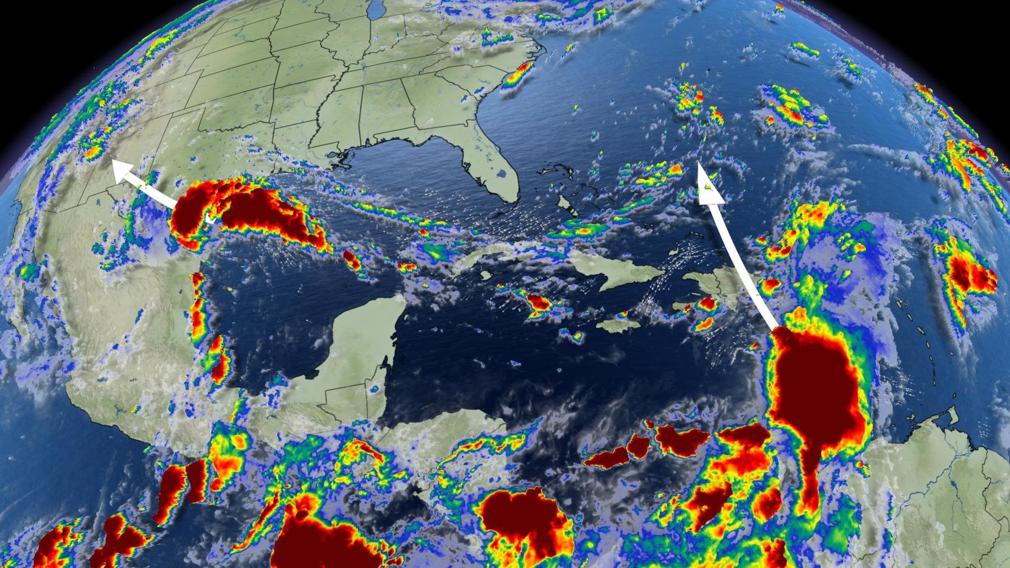 Two powerful tropical storms on the move, eyes on potential Canadian ...