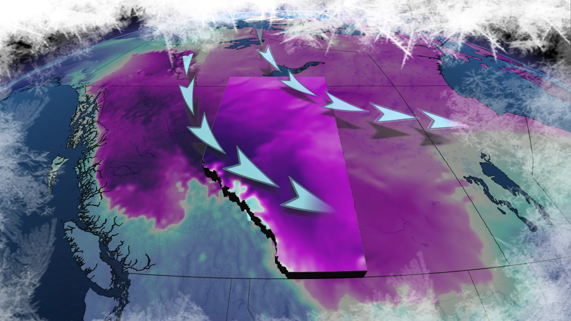 Arctic air is set to invade Alberta with plunging temperatures into the ...