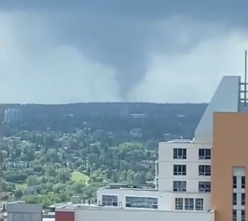 PHOTOS: Tornado-warned storms track through Calgary, surrounding areas ...