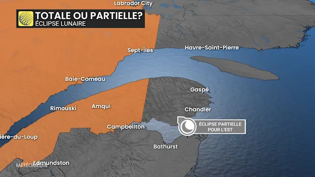 Pleine lune ensanglantée : éclipse totale bientôt au Québec - MétéoMédia