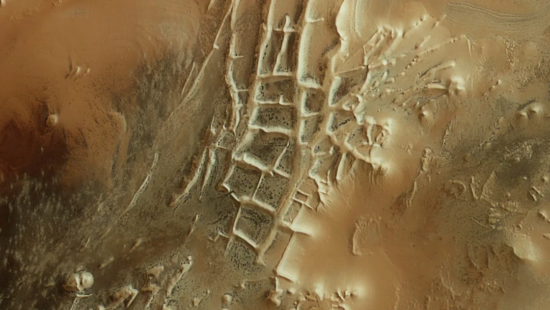 Bizarre alien 'spiders' spotted in 'Inca City' formation on Mars - The ...